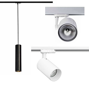 1 phase track luminaires 230V | First Light