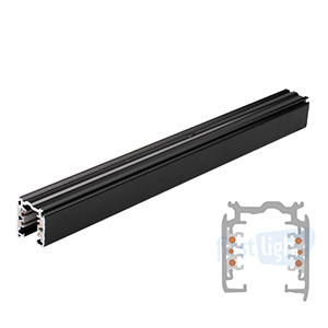 Nordic Global Trac Pulse 3 phase track Dali surface mounting black | Fi