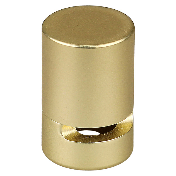 Firstlight wall attachment brass matte with slit steel wire Ø 1,5mm | F